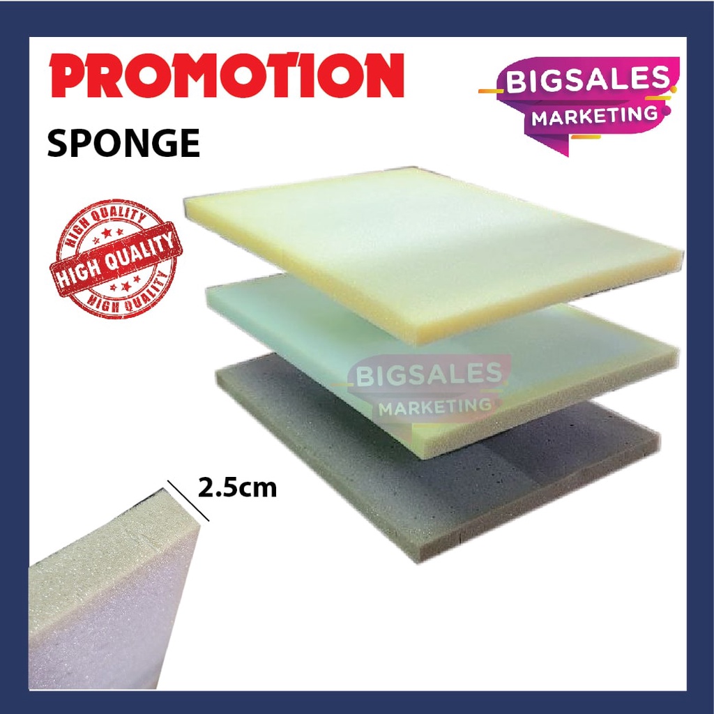 BIGSALES ฟองน้ําเบาะโฟมโซฟาที่นั่ง Padding เบาะ Span Lapik DIY Span | Shopee Thailand