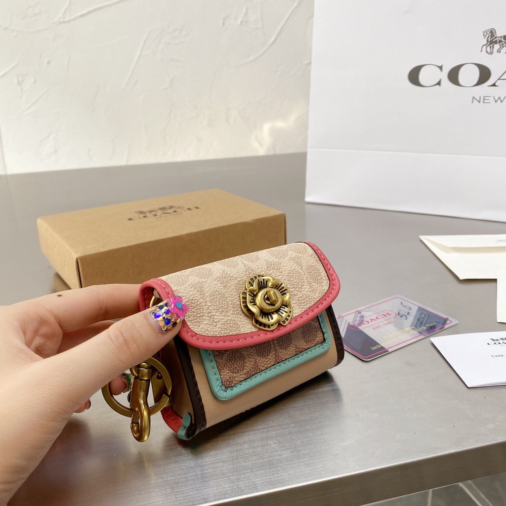 [การจัดซื้อ] Coach Coach Mini Saddle Coin Purse Little Cute Things Mini ...