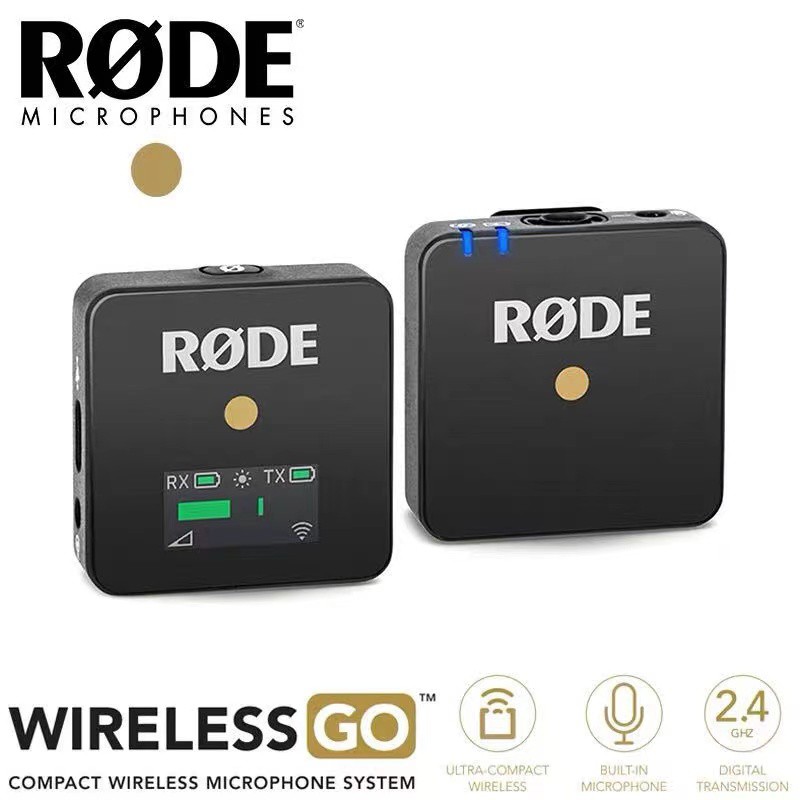 Rode Wireless GO ไมโครโฟนไร้สาย | Shopee Thailand