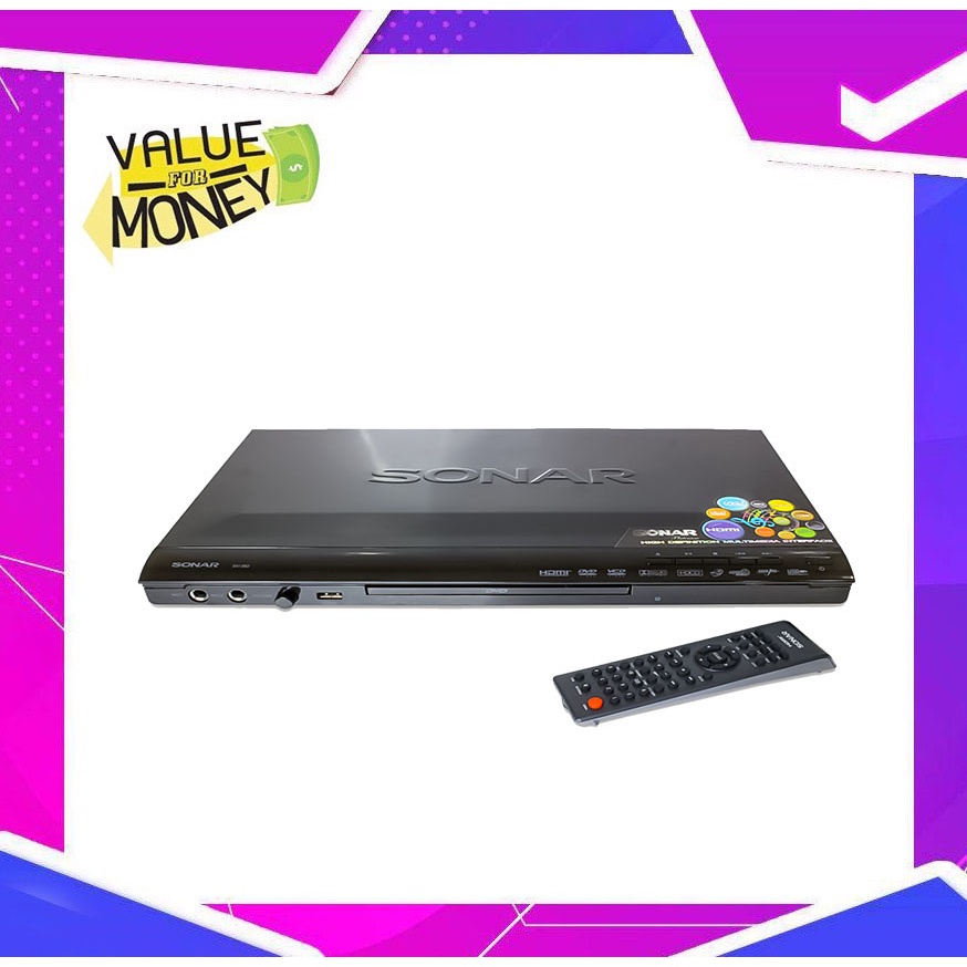 (เกรดB) DVD Player HDMI SV-362 Platinum (สีดำ) | Shopee Thailand