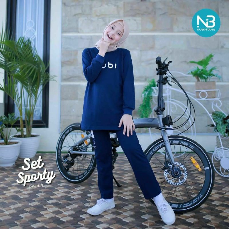 ชุด NUBI JUNIOR KIDS SPORTY | Shopee Thailand