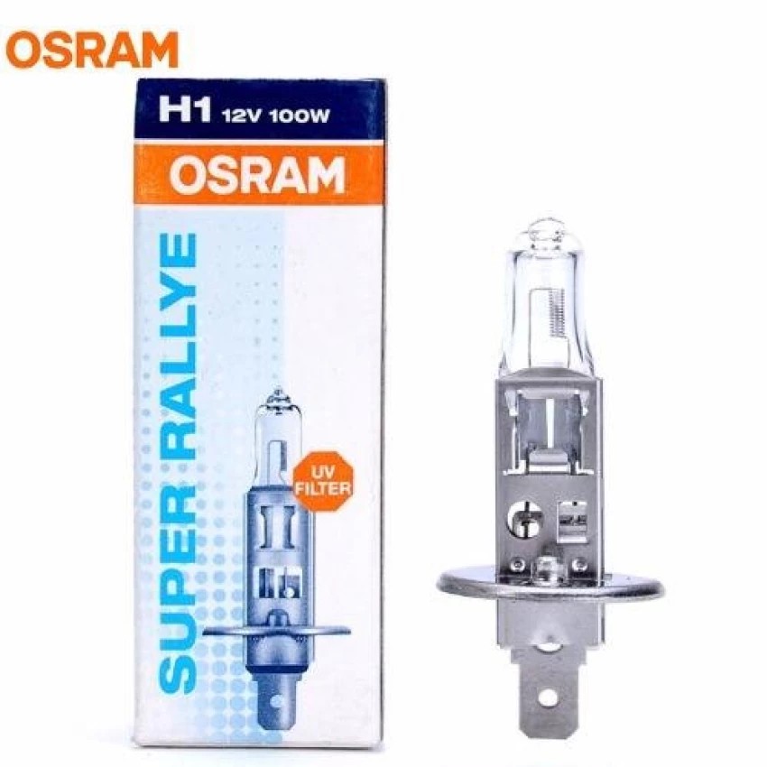 Osram หลอดไฟหน้า Super rallye ไฟตัดหมอก H1 100W 12V 1คู่ | Shopee Thailand