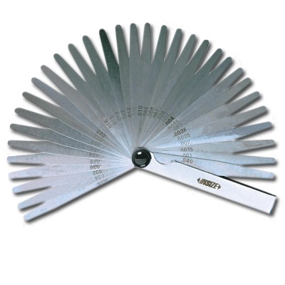 INSIZE ฟิลเลอร์เกจ 32ใบ รุ่น 4602-32 ขนาด 0.03-0.10 by 0.01mm. อินไซค์ ...