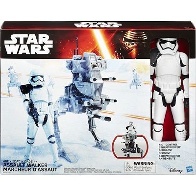 STAR WARS THE FORCE AWAKENS 12 INCH FIGURE & VEHICLE RIOT CONTROL ...
