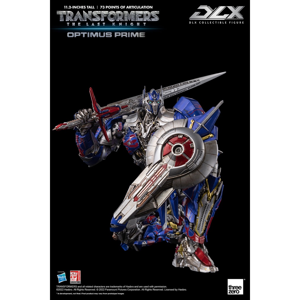 threeZero X HASBRO Transformers The Last Knight DLX Scale Collectible Series Optimus Prime ...