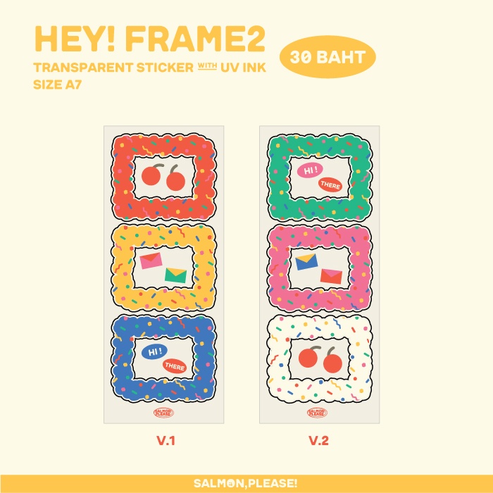 Hey! Frame sticker (Neighborhood collection) | Shopee Thailand