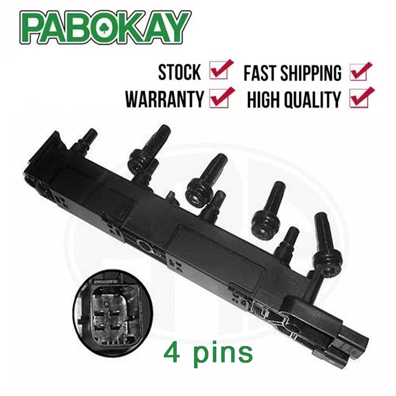 Brand New Ignition Coil Pack for Citroen C4 C5 XSARA Peugeot 206 307 ...