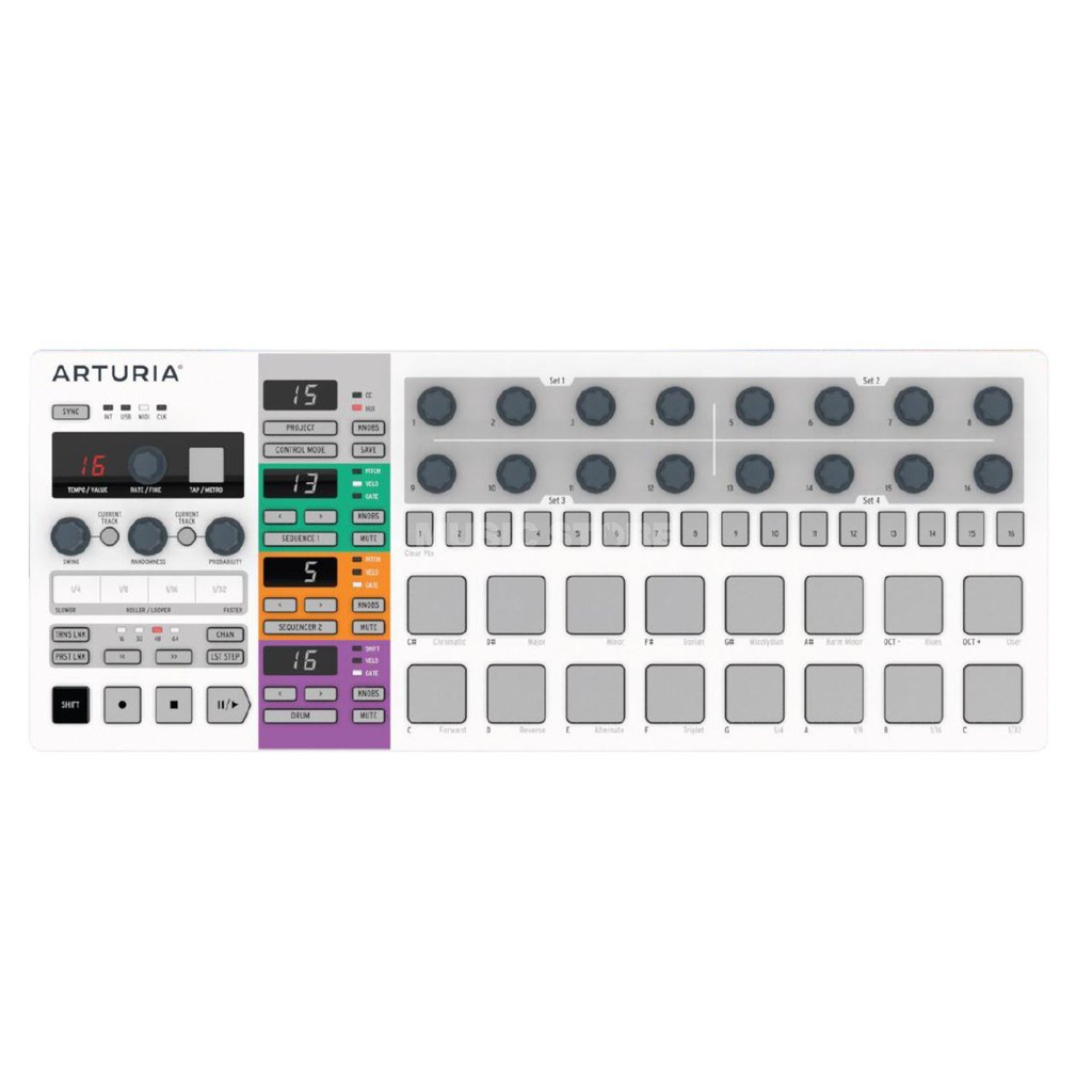 Arturia Beatstep Pro คีย์บอร์ด ประเภท Sequencer & Controller +ประกันศูนย์ 1 ปี Music Arms ...