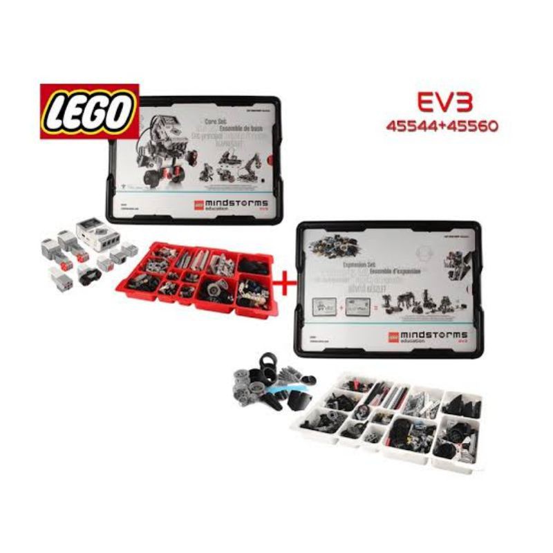 Lego Mindstorms EV3 [ มือสอง ] 2 กล่องใหญ่ครบชุด 45544 และ 45560 ...