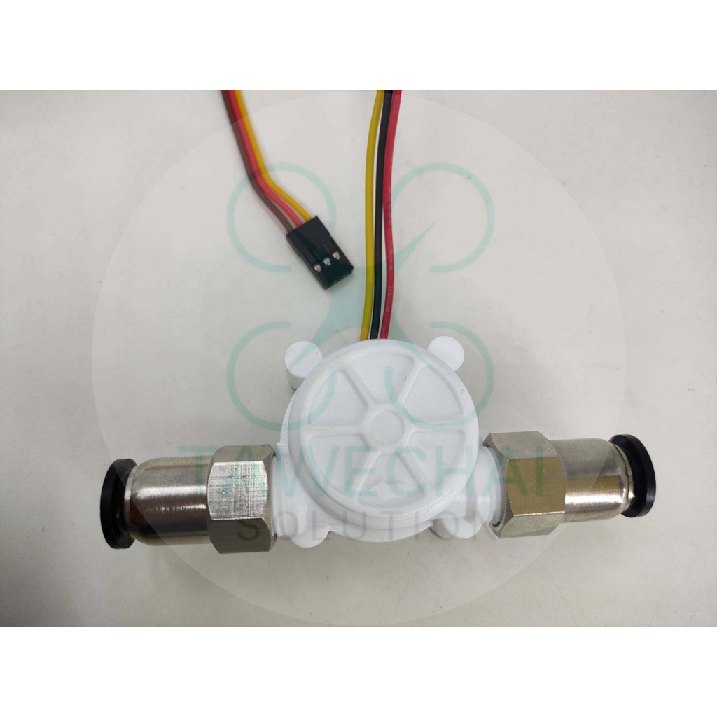 Flowmeter SENSOR สำหรับวัดน้ำโดรนการเกษตร ท่อน้ำเข้า 12 มิล สายไฟนาว 55 ซ.ม สำหรับ JIYI K ++ K3A ...