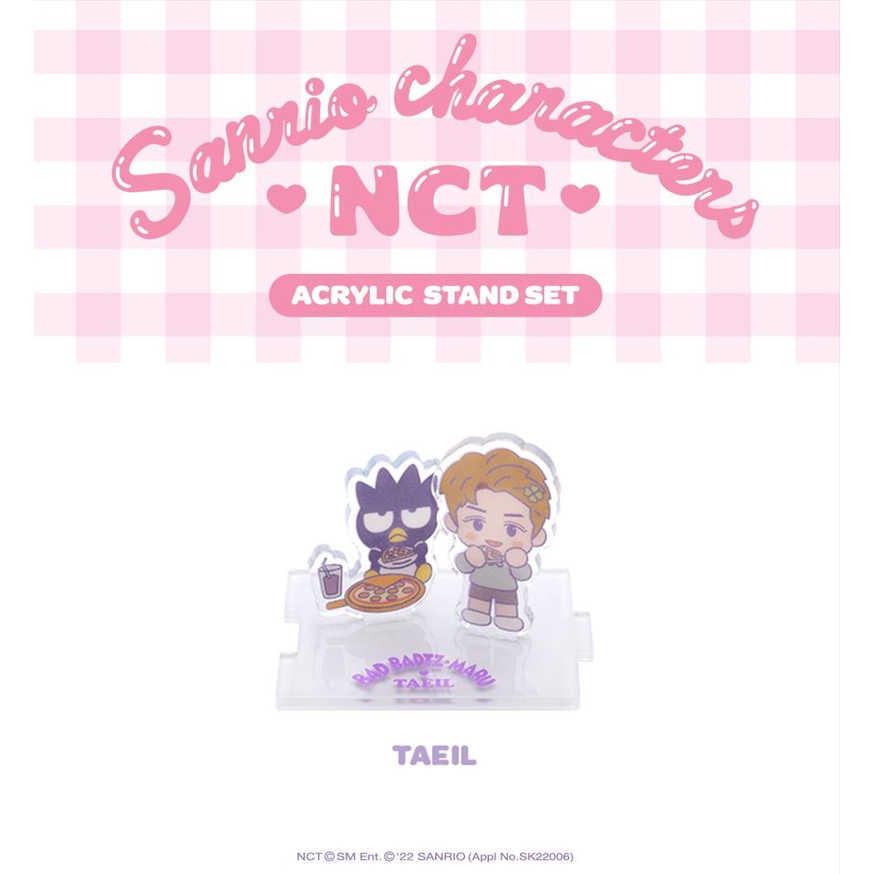 [NCT X SANRIO Collaboration] - Acrylic Stand Set - TAEIL | Shopee Thailand