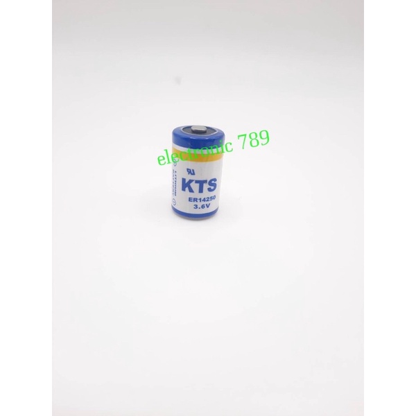 แบตเตตอรี่ KTS er14250 3.6v ของแท้ ER 14250 ER14250 PLCแบตเตอรี่ 3.6V ...