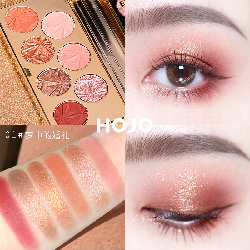 Dazzling light Eye Shadow Hojo [No.8067] อายแชโดว์ 7 ช่อง เนื้อแมท ...