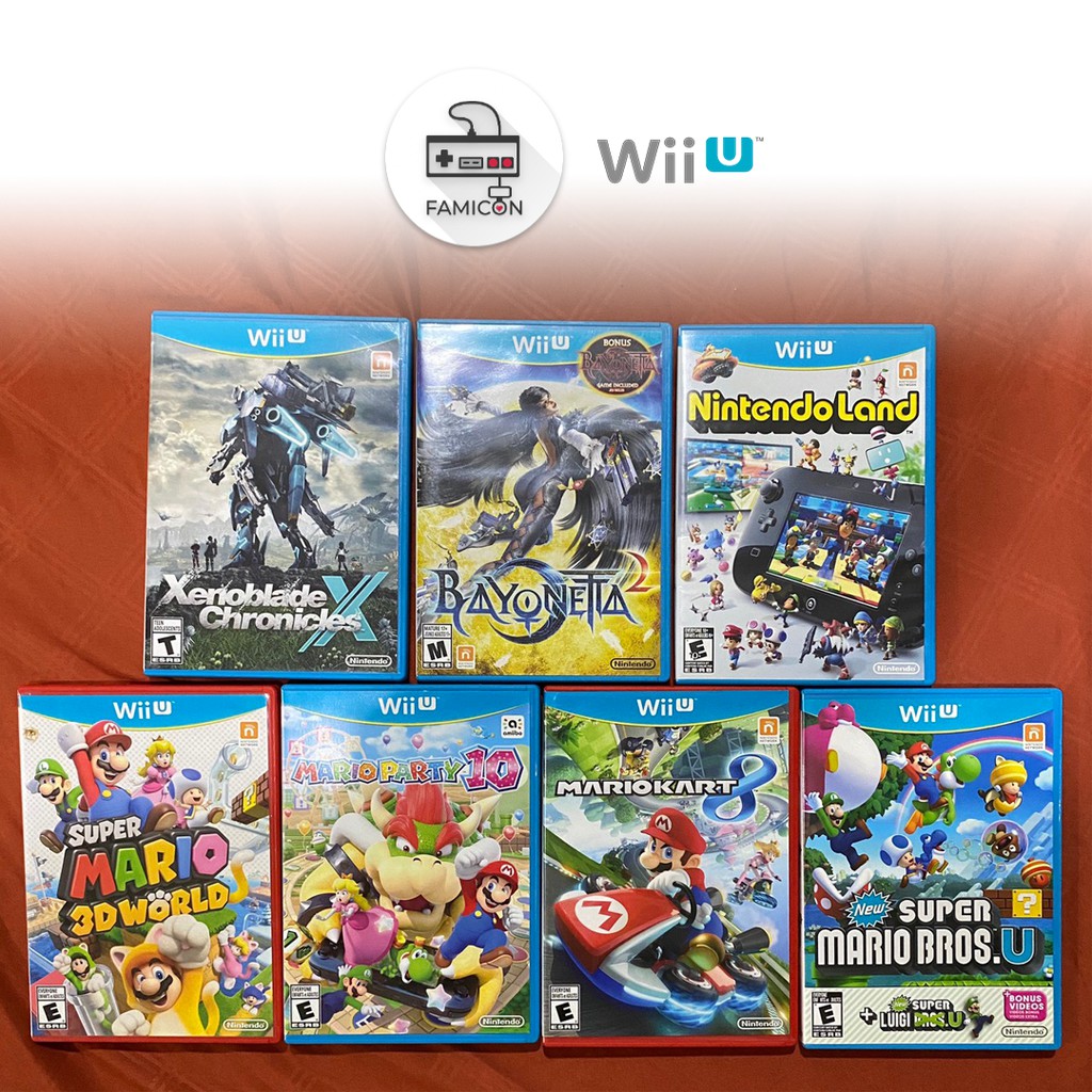 Wii U | Games (มือสองสภาพดีมาก!) | Shopee Thailand