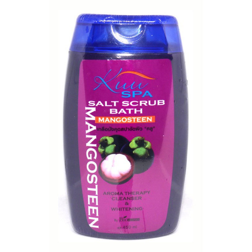 คู สปา ซอลท์ สครับ บาธ เกลืออาบน้ำขัดผิว Kuu Spa Salt Scrub Bath มี 4 ...