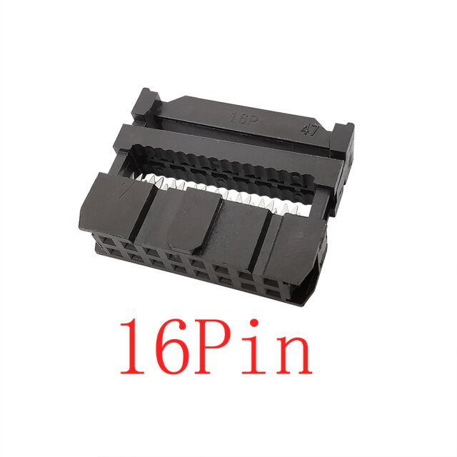 Fc 6P / 8 / 10 / 12 / 14 / 16 / 18 / 20 / 24 / 26 / 30 / 34 / 40 / 50 Pin 2.54 มม. Pitch Idc ซ็ ...