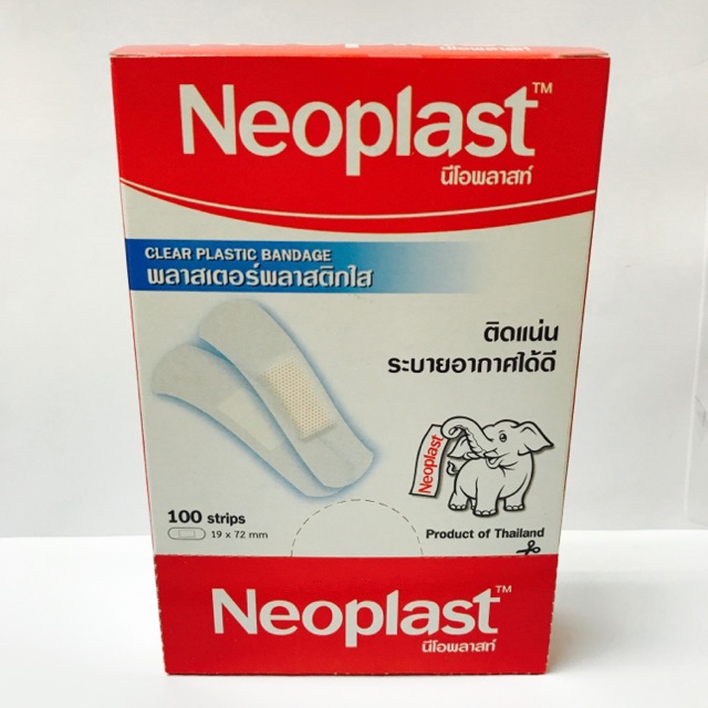 Neoplast พลาสเตอร์พลาสติกใส | Shopee Thailand