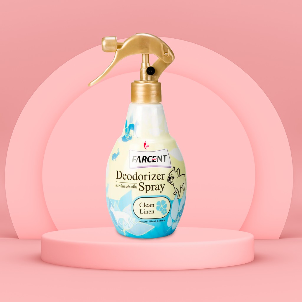 Farcent Deodorizer Spray สเปรย์ขจัดกลิ่นสัตว์เลี้ยง ขนาด 370 มล. ...