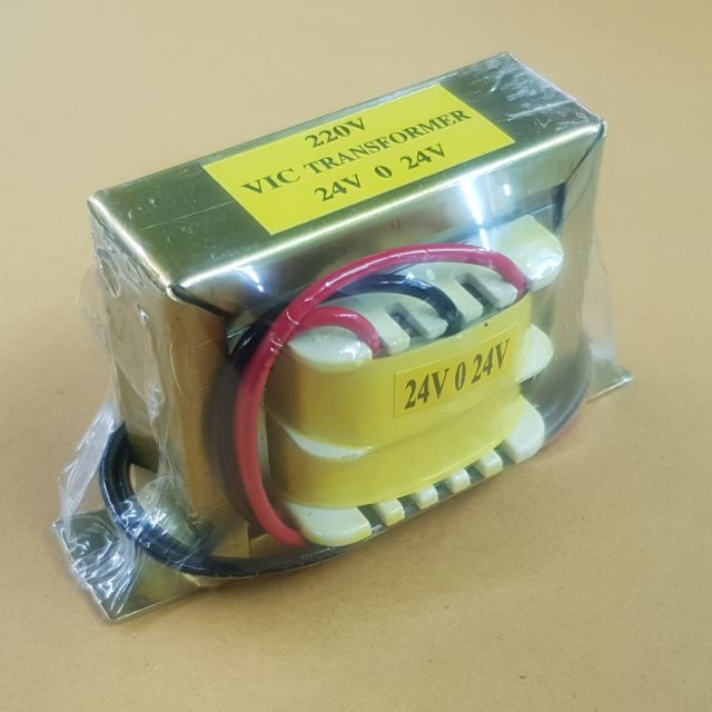 หม้อแปลง 1A 24-0-24 (24VCT) | Shopee Thailand
