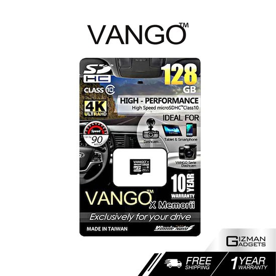 เมมโมรี่สำหรับกล้องโดยเฉพาะ Vango Memory Card ชนิด Micro SD ความจุ 32GB ...