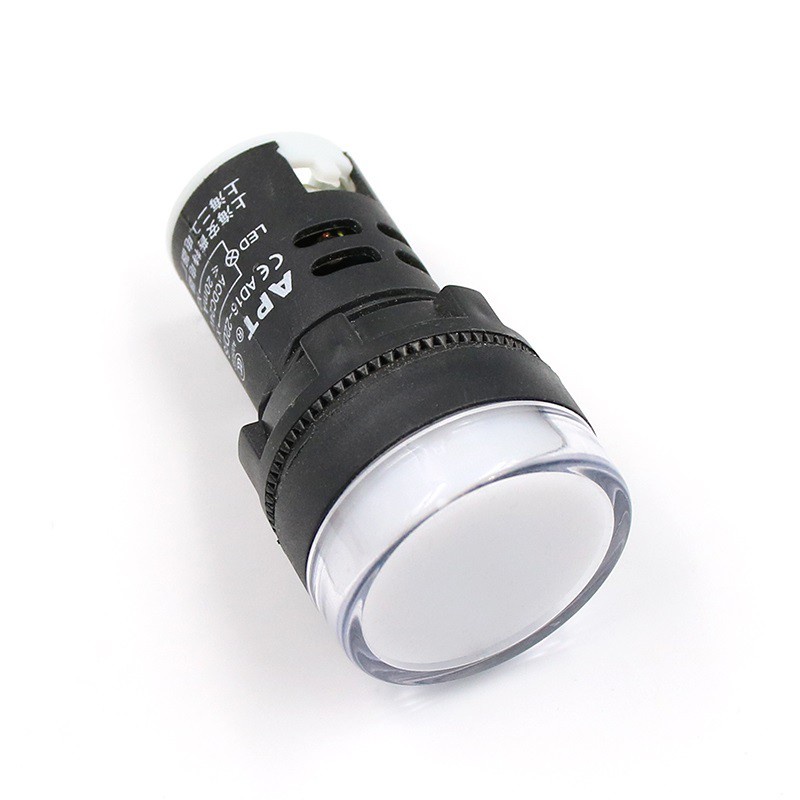 ไพล็อตแลมป์ 24V Pilot lamp LED 22mm 12-48V AC/DC12-48V AD16-22DS ไพล็อทแลมป์ ขนาด 22มิล | Shopee ...