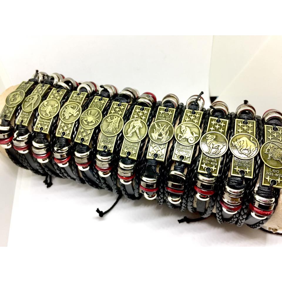 Potego สายข้อมือหนังแบบ สายรูดปรับขนาด แม้ข้อมือเล็กก็ใส่ได้ เสริมดวง ...