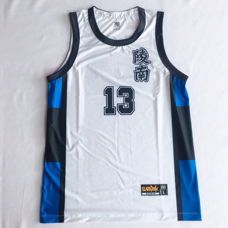 เสื้อบาสเกตบอล SlamDunk Ryonan Fukuda 13 Size L (New) | Shopee Thailand