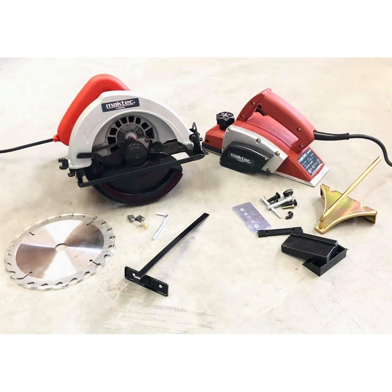 ชุดคู่Maktec วงเดือน7”รุ่น580++กบไสไม้3”รุ่น191 | Shopee Thailand