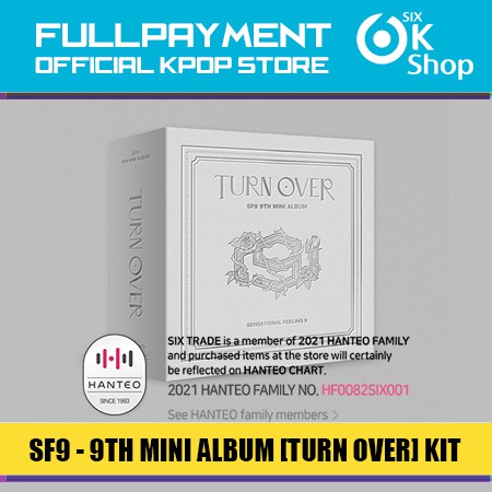 Sf9 - 9th Mini Album TURN OVER Kihno KiT | Shopee Thailand