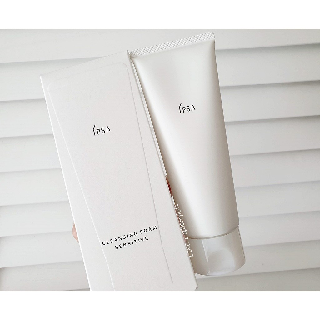 IPSA Cleansing Foam Sensitive 125 g. โฟมล้างหน้า **สินค้าป้ายไทย หมดอายุปี 2026** | Shopee Thailand