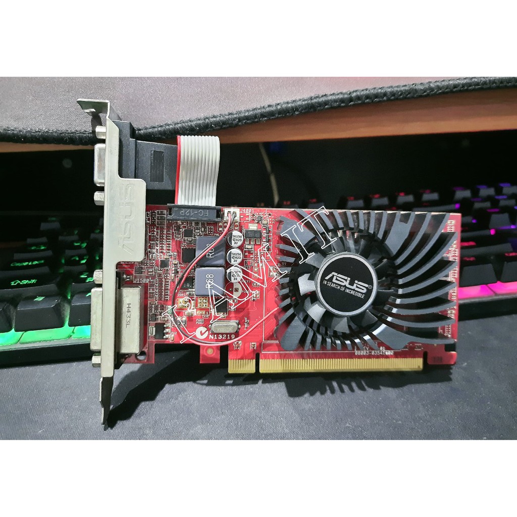 การ์ดจอ R7 240 2GB DDR3 PCIe AMD R7 240/2GB Asus (D3,HDMI) | Shopee ...
