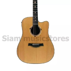 กีต้าร์โปร่ง Sqoe รุ่น WD66 สเปคเทพๆ ไม้หน้าแท้ Top solid ลวดลายไม้ ...