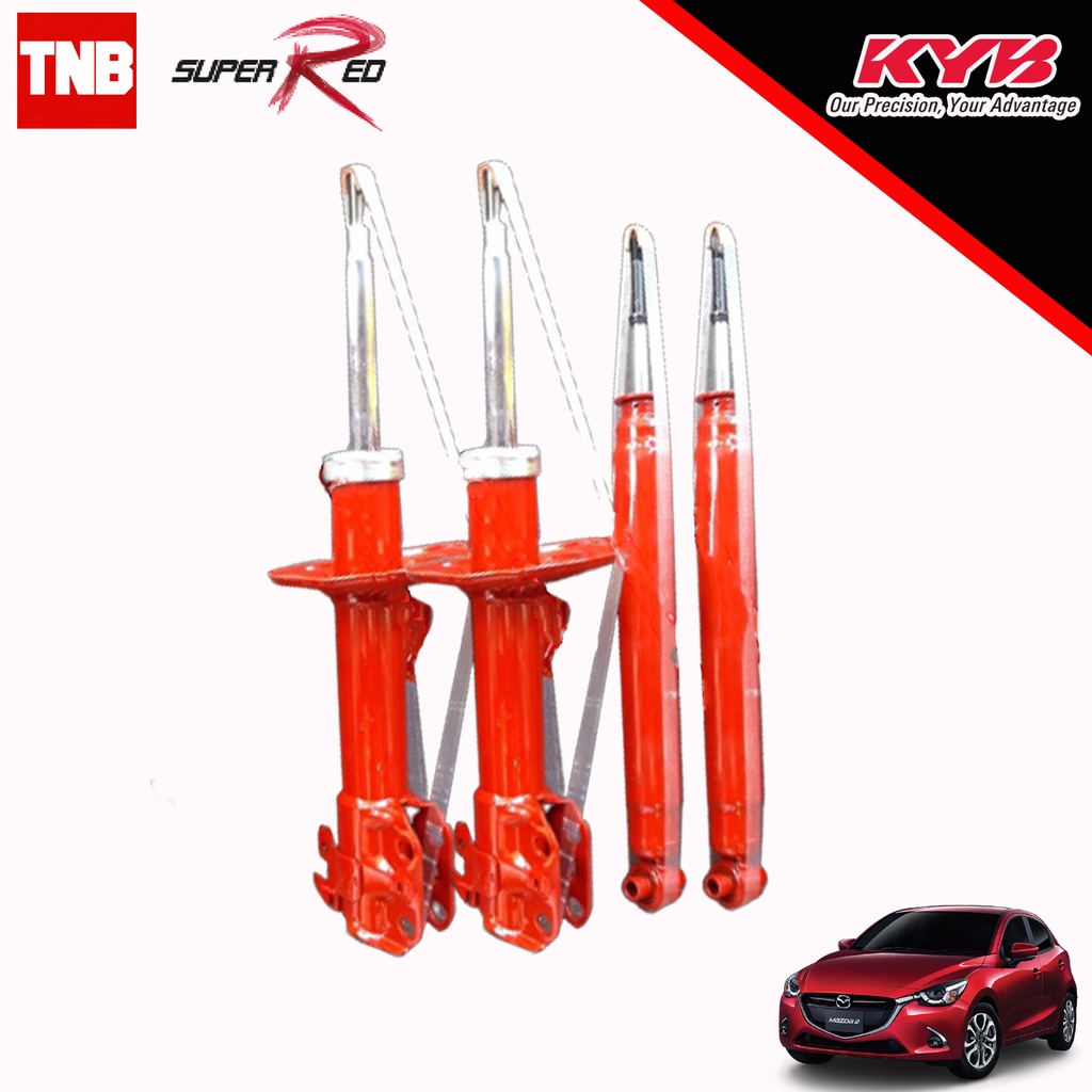 KYB Super Red โช๊คอัพ Mazda 2 Skyactiv ปี 2014-2019 มาสด้า 2 สกายแอคทีฟ ...