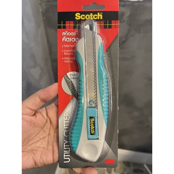 💥💥Scotch Cutter 3M💥💥กว้าง 18 มม.ยาว 110 มม. (คละสี) | Shopee Thailand