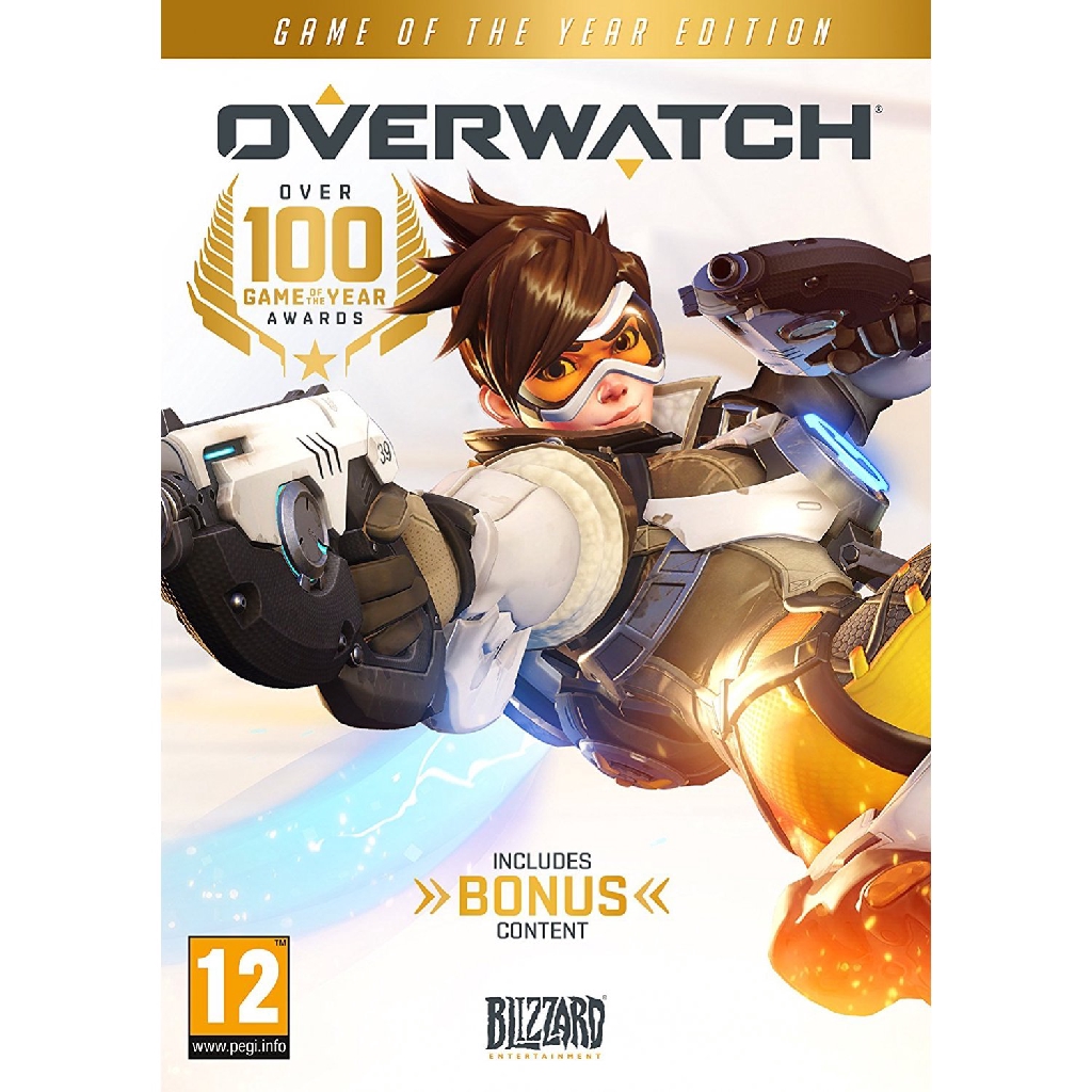 แผ่น DVD PC Overwatch [Game of the Year Edition] (ASIA) (ENG) | Shopee ...