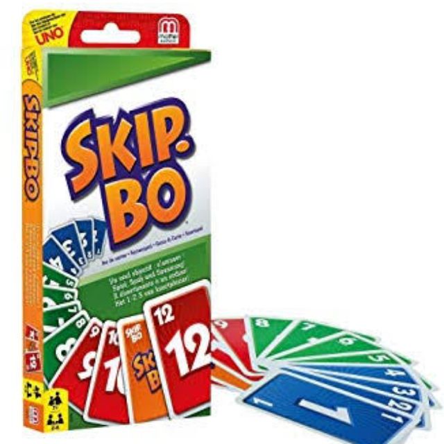 SKIP BO FLASH CARD GAME BY MATTEL | Shopee Thailand