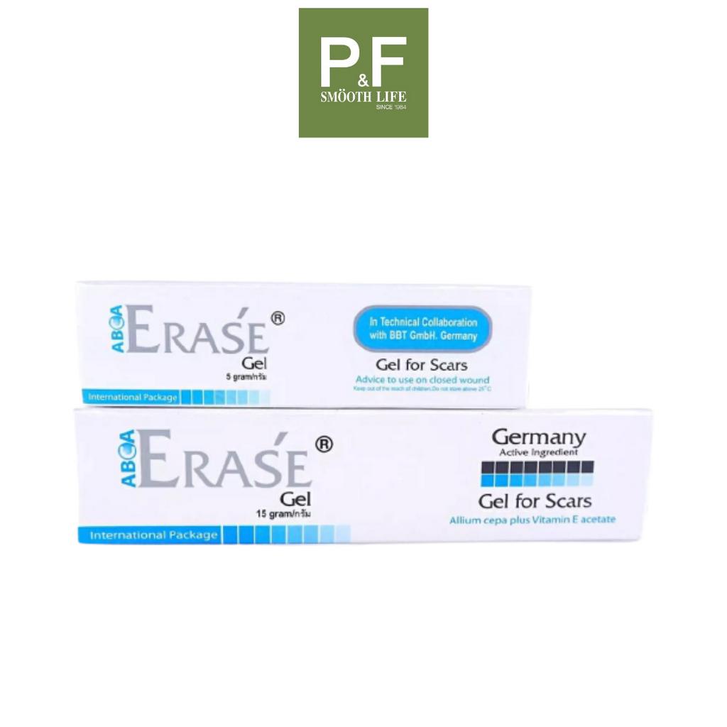 Erase Gel For Scar อีราเซ่ เจล ฟอร์ สการ์ 5/15g ลบรอยแผลเป็น | Shopee ...