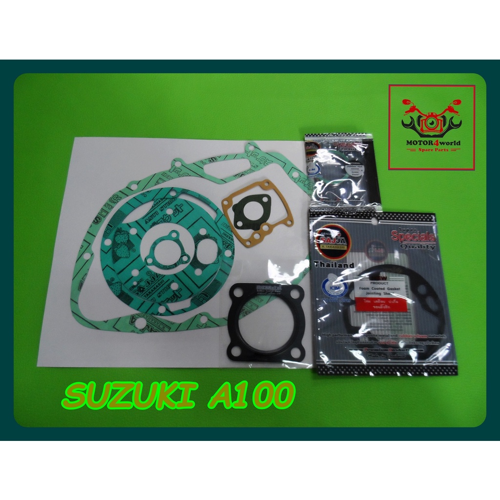 ENGINE GASKET COMPLETE SET Fit For SUZUKI A100 // ปะเก็นเครื่อง ชุดใหญ่ ...