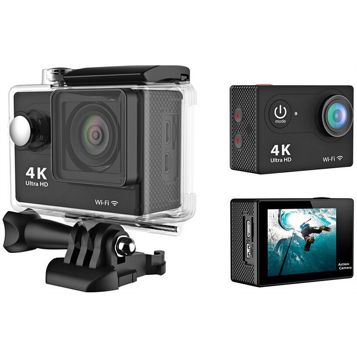 กล้อง 4K Wi-Fi Action Camera ของแท้ 100 % ลดเหลือ 2250 บาท ปกติ 2,990 ...