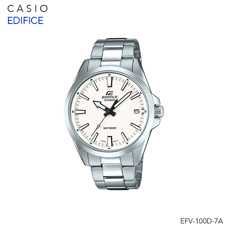 Casio Edifice นาฬิกาข้อมือผู้ชาย รุ่น EFV-100 EFV-100D EFV-100L (EFV ...