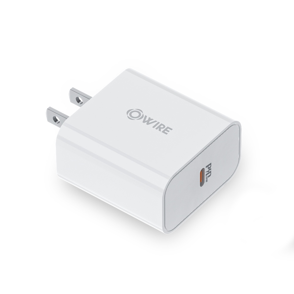 OWIRE สายชาร์จ ชาร์จไว 20W สายชาต หัวชาร์จ 1M USB C ยาว1ม หัวชาร์จเร็ว Type-C หัวPD รองรับชาร์จ ...
