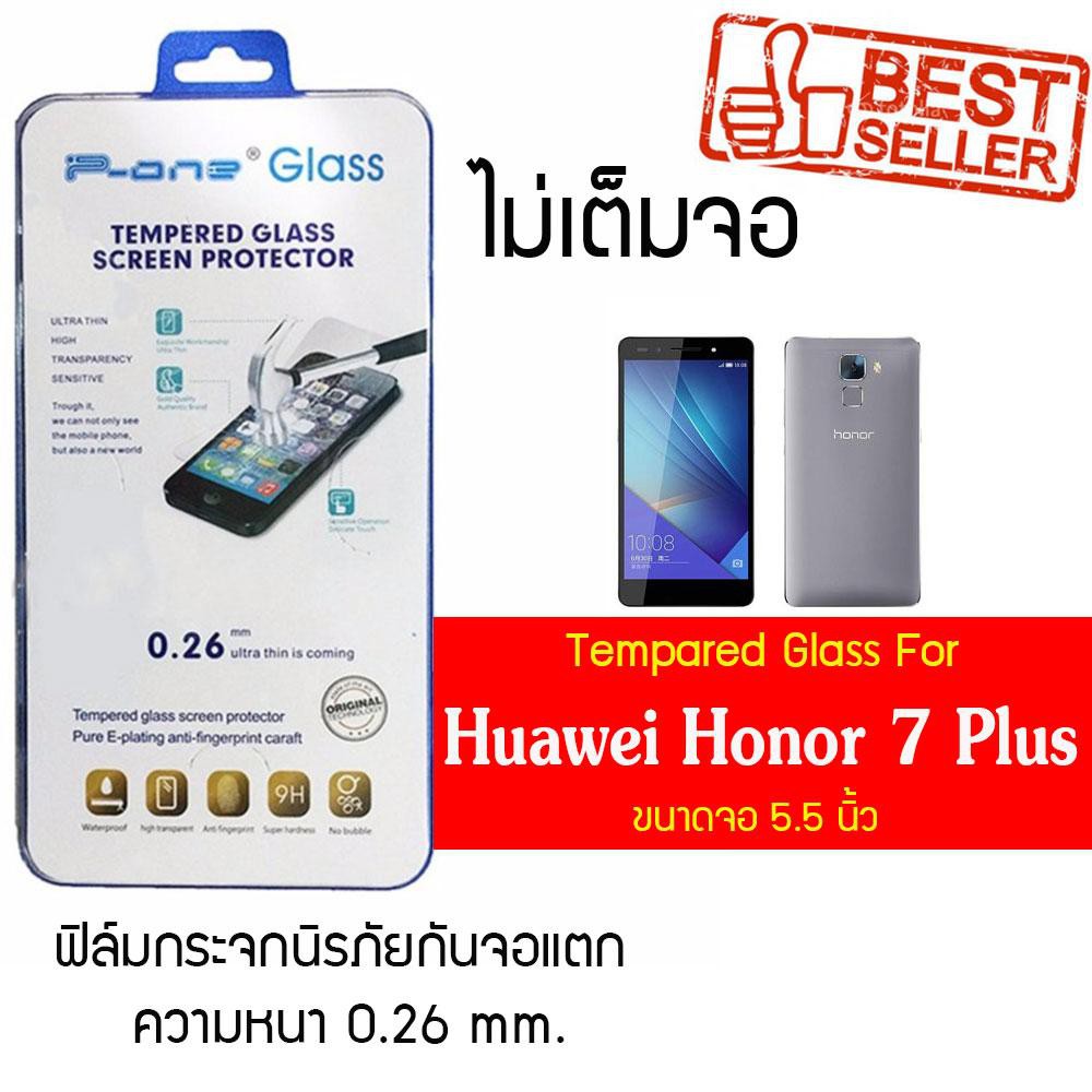 P-One ฟิล์มกระจก Huawei Honor 7 Plus / หัวเหว่ย ออเนอร์ 7 พลัส / หัว ...