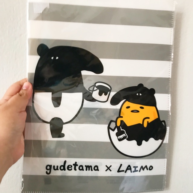 แฟ้ม Gudetama x Laimo - สินค้าแท้จากไต้หวัน | Shopee Thailand
