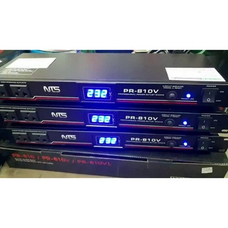 รางปลั๊กเข้าแร็ค NTS PR-810V ปลั๊กพ่วงติดแร็ค มีขากราวด์ ขนาด10ช่อง15Amp ปลั๊กไฟใส่RACKพร้อม ...