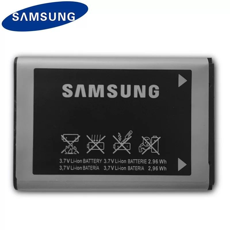 แบตเตอรี่ Samsung AB463446BU AB553446BU สำหรับ Samsung C3300K X208 B189 ...
