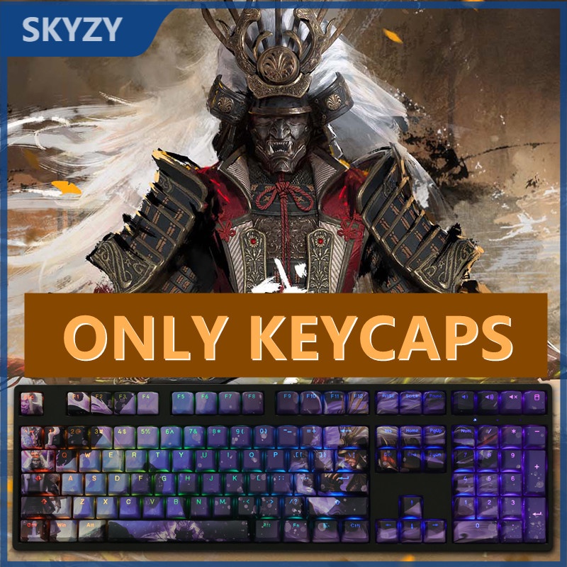 Naraka: Bladepoint ปุ่มกดคีย์บอร์ด Cherry Profile Anime PBT สีย้อม ...