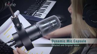 FIFINE K688 USB/XLR DYNAMIC MICROPHONE รับประกันศูนย์ | Shopee Thailand