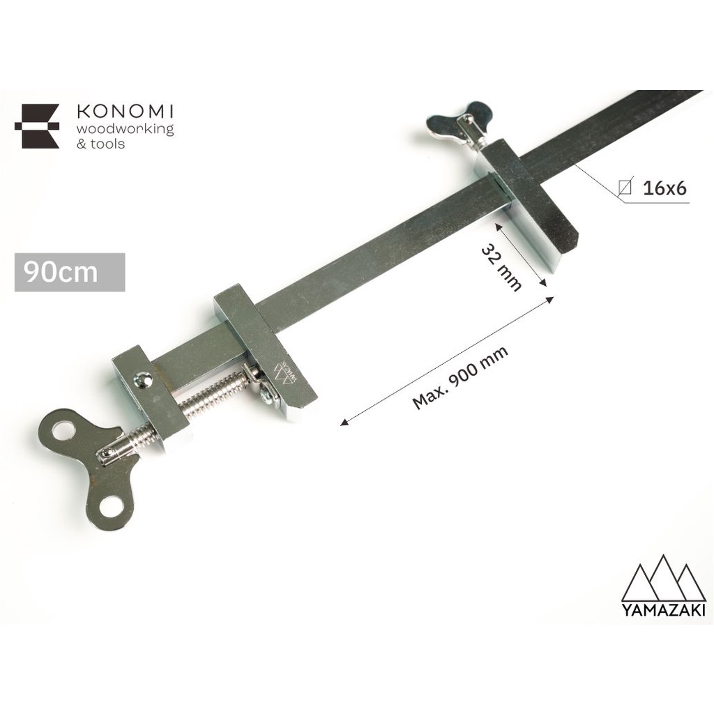 Hatagane Japanese Chrome Bar Clamps แคลมป์ญี่ปุ่น ชุบโครเมี่ยม แคลมป์หนีบจับชิ้นงาน ปากกาจับชิ้น ...