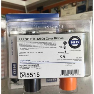 ECO YMCKO Full-Color Refill Ribbon - 250 images For HID Fargo C50 ...
