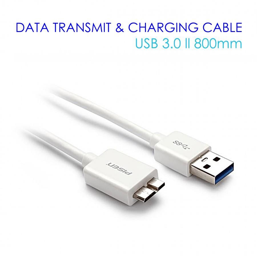 Pisen Samsung Note 3 USB 3.0 สายชาร์จข้อมูล II 800 มม. | Shopee Thailand